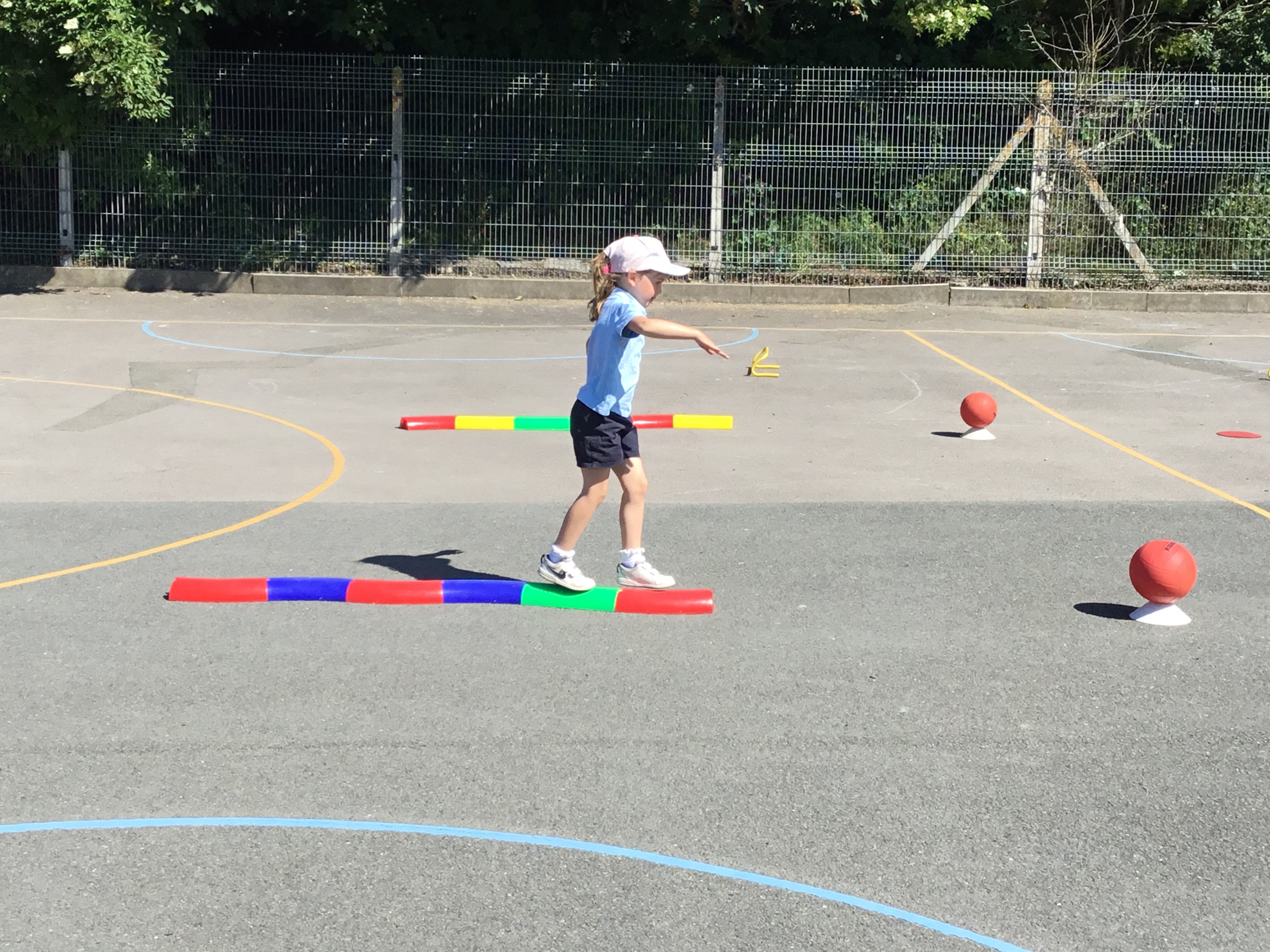 Year 6/Reception PE lesson – St Michael’s School Aldbourne