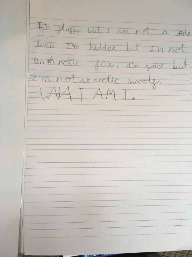 Remarkable Riddle Writing in Birch Class – St. Michael’s School Aldbourne